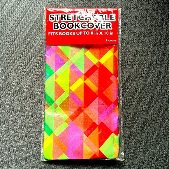 Other | Stretchable Book Cover Size Fits Books Upto 8 X 1 In Red Green ...